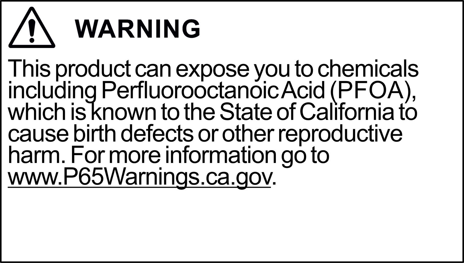 California Proposition 65 | VACUUBRAND